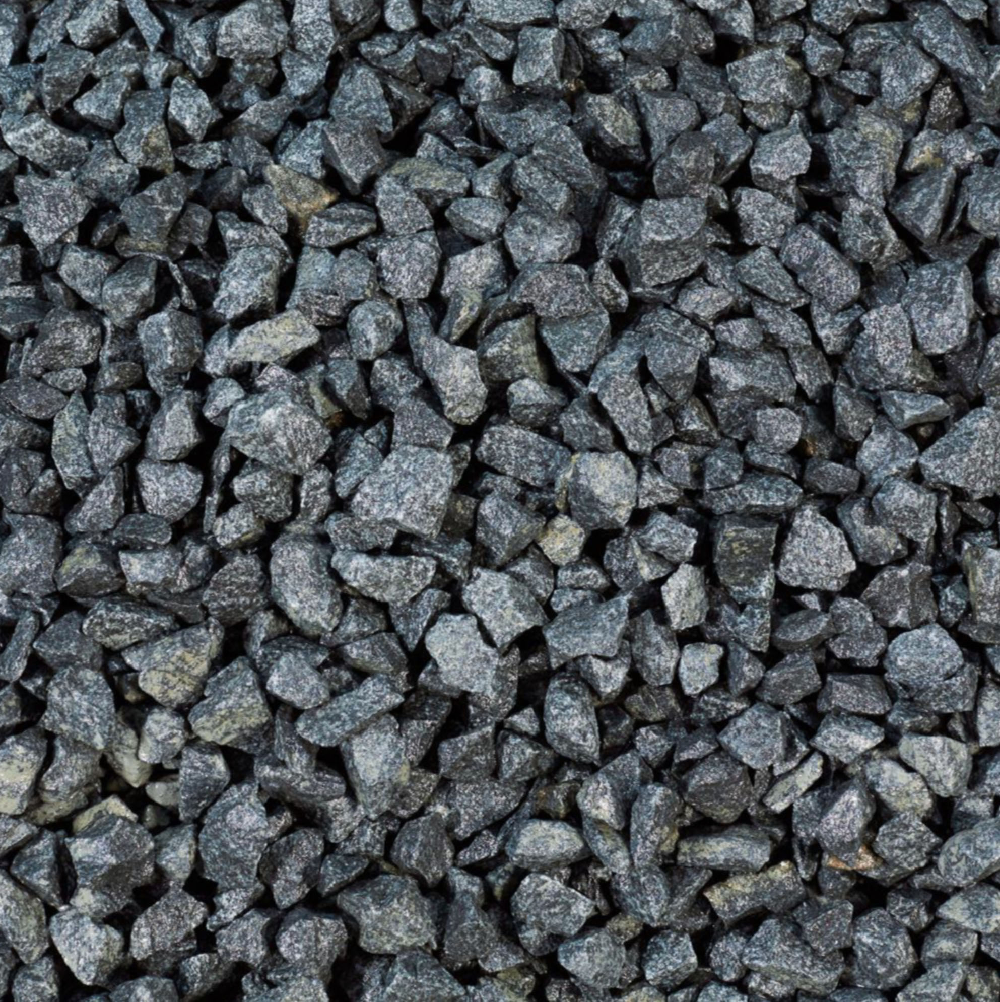 Bulk Bag of 20mm Decorative Black Ballast Chippings